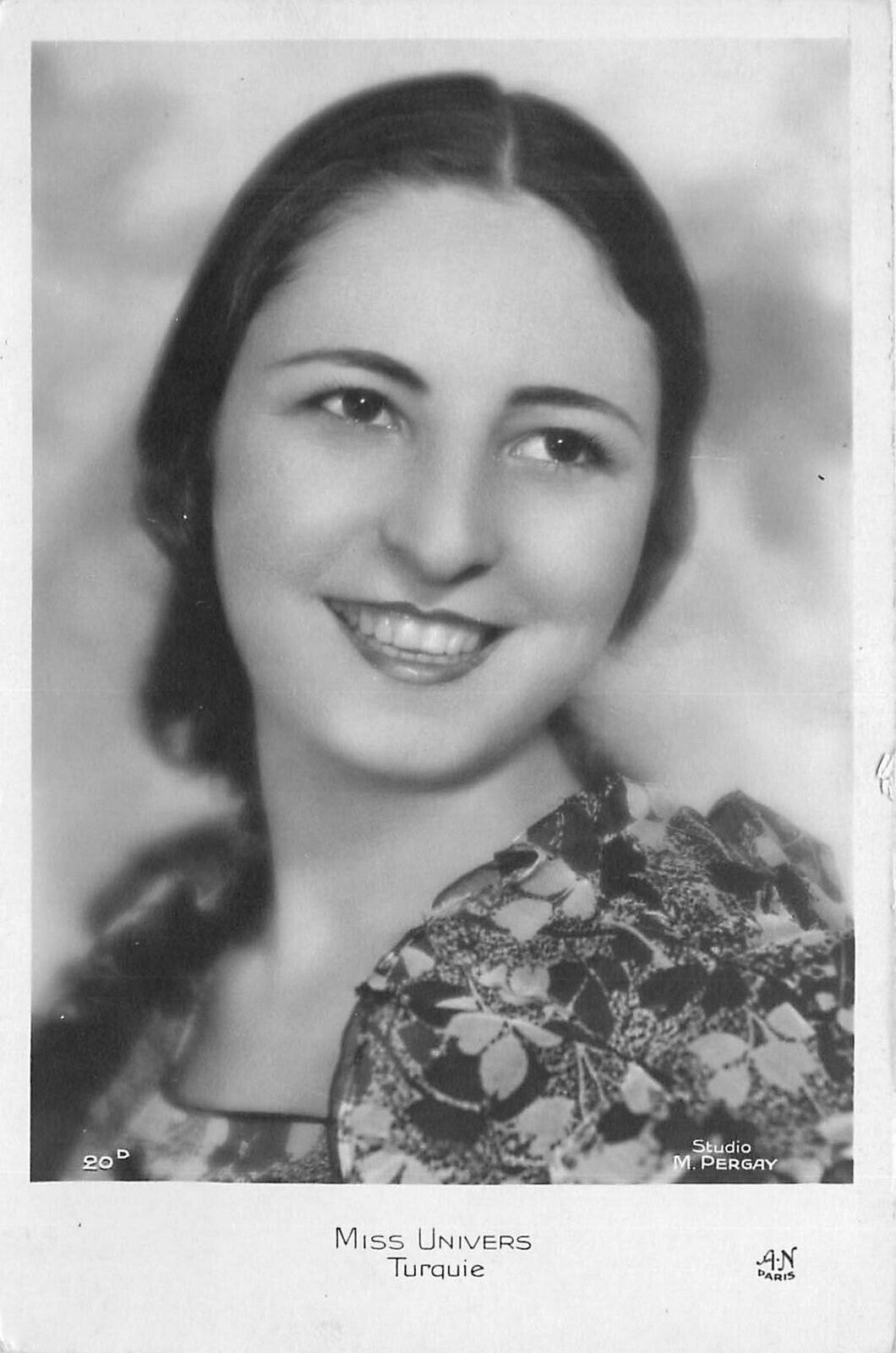 Miss Universe Beauty Pageant Queen 1930s Postcard RPPC 24-9317 | Other ...