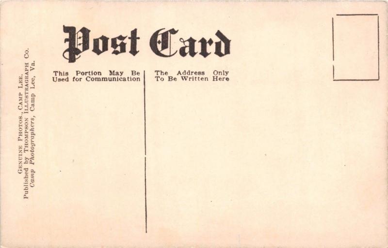 Camp (Fort) LEE Virginia Interior of WW1 Army Military Barracks ...