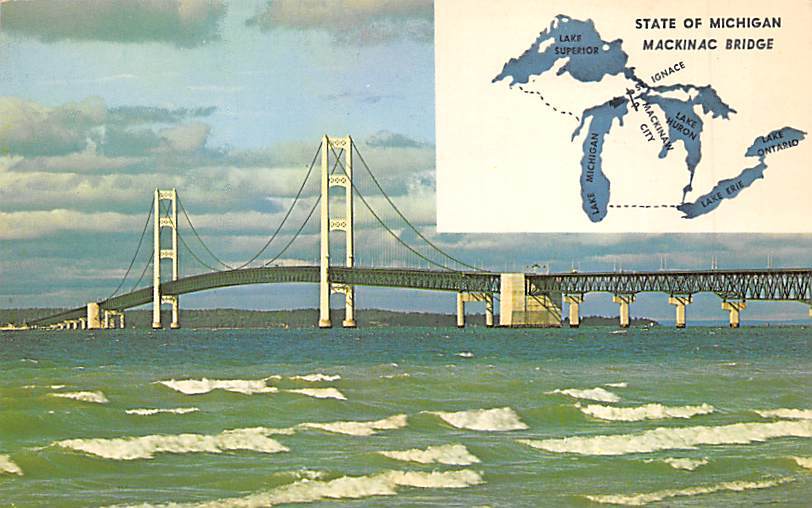 The Mackinac Bridge World's Longest Suspension Bridge - Mackinac Bridge ...