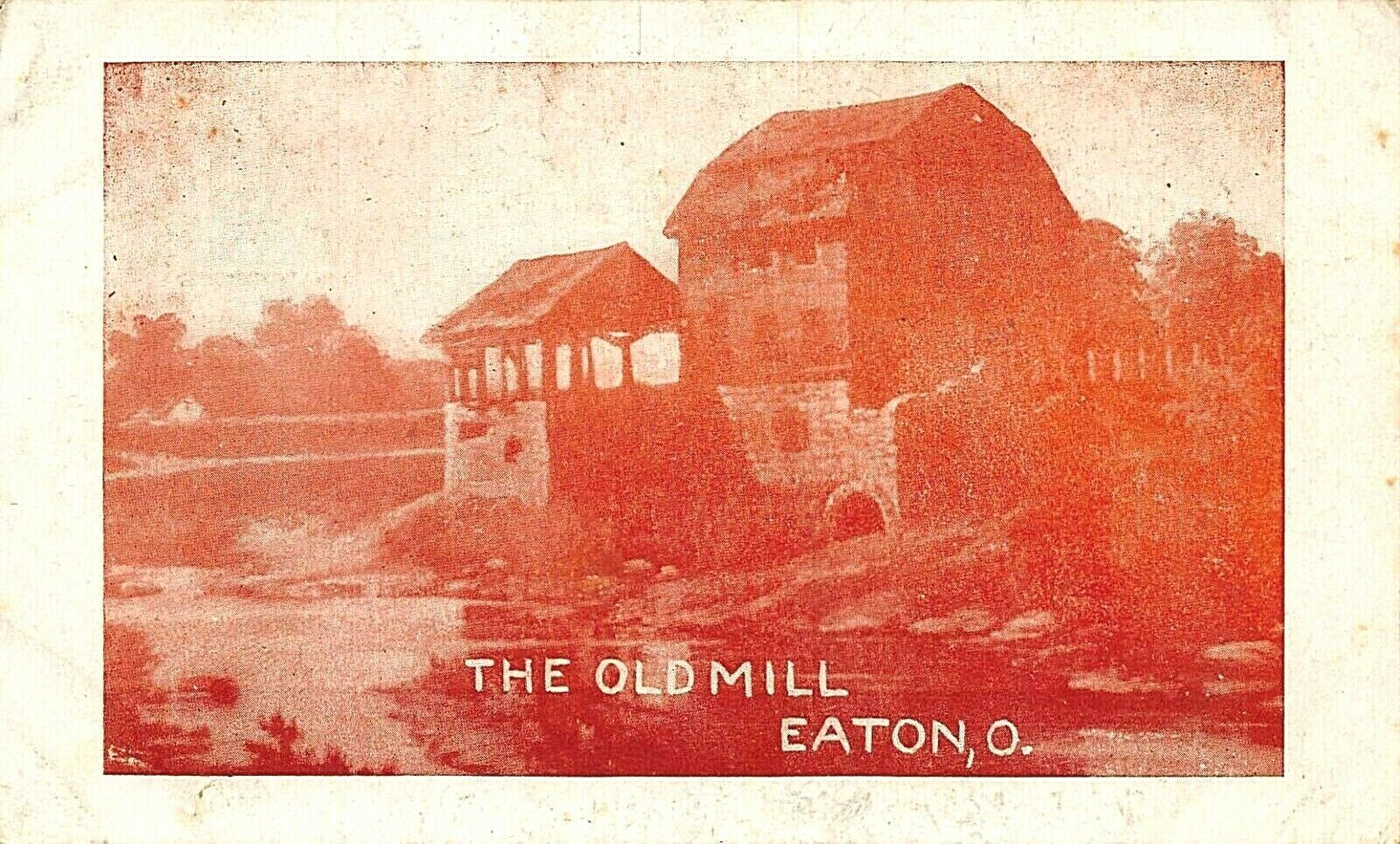 Eaton Ohio~The OLD Mill ~1900S Postcard | United States - Ohio - Other ...