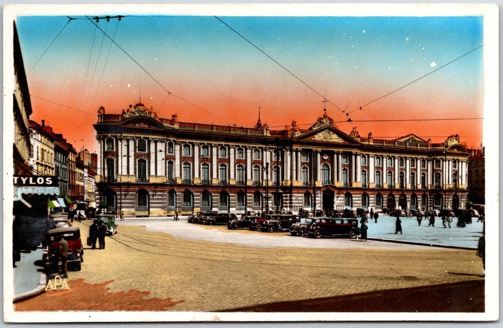Toulouse Facade Du Theatre Du Capitole Et La Place France Postcard ...