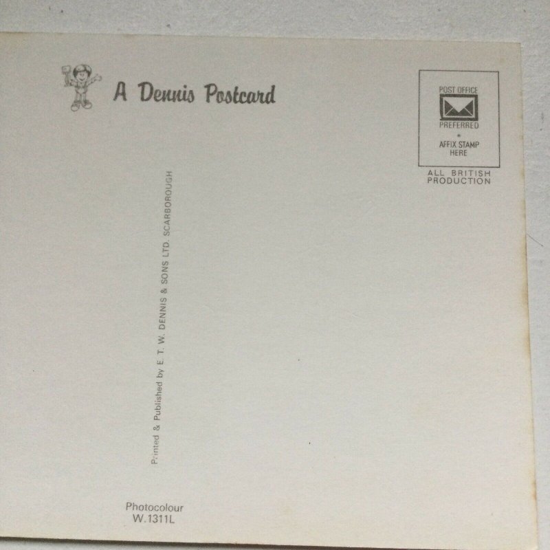 Postcard Widecombe Fair Uncle Tom Cobley Comical Drawing Picture Poem ...