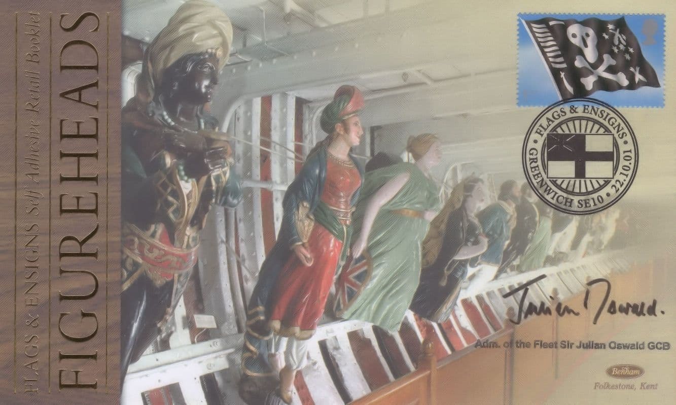 Admiral Of The Fleet Julian Oswald GCB Military Hand Signed FDC ...