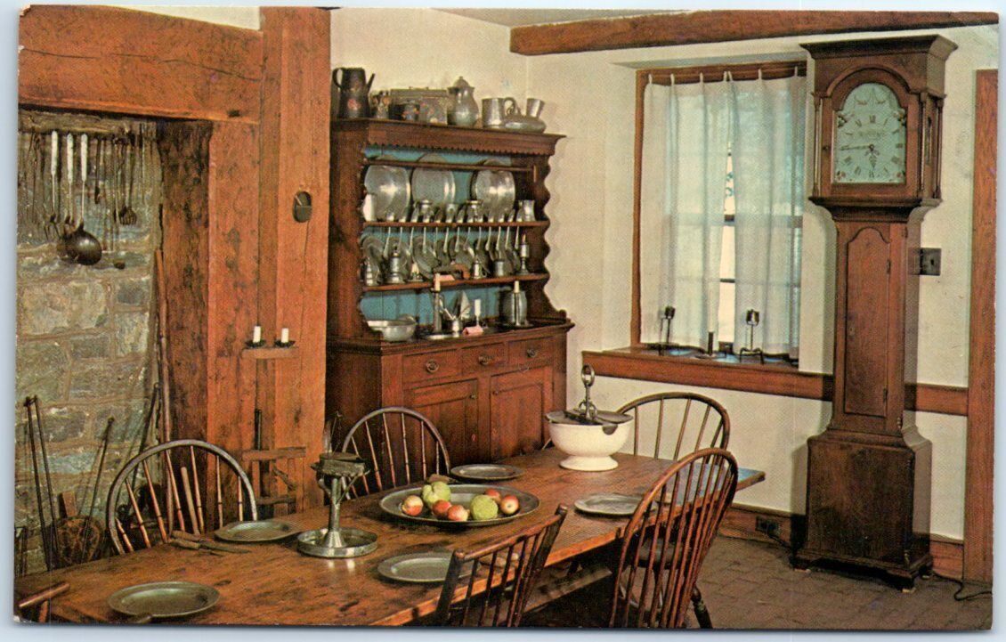 Interior view of the kitchen, The Landis Valley Farm Museum - Lancaster ...