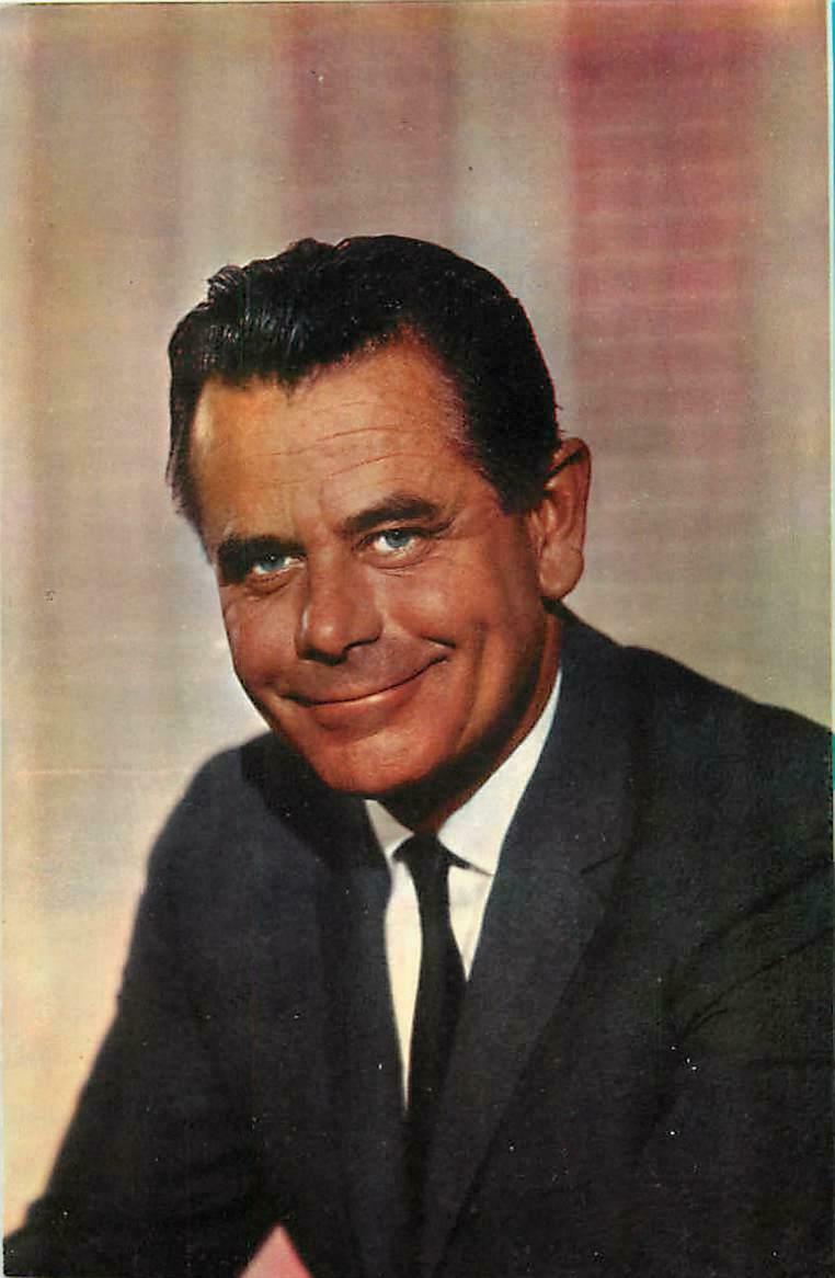 Glenn Ford Actor Original 1960s Postcard | Topics - People - Other ...