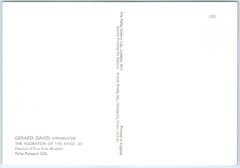 The Adoration of the Kings By G. David - Museum of Fine Arts, Brussels ...