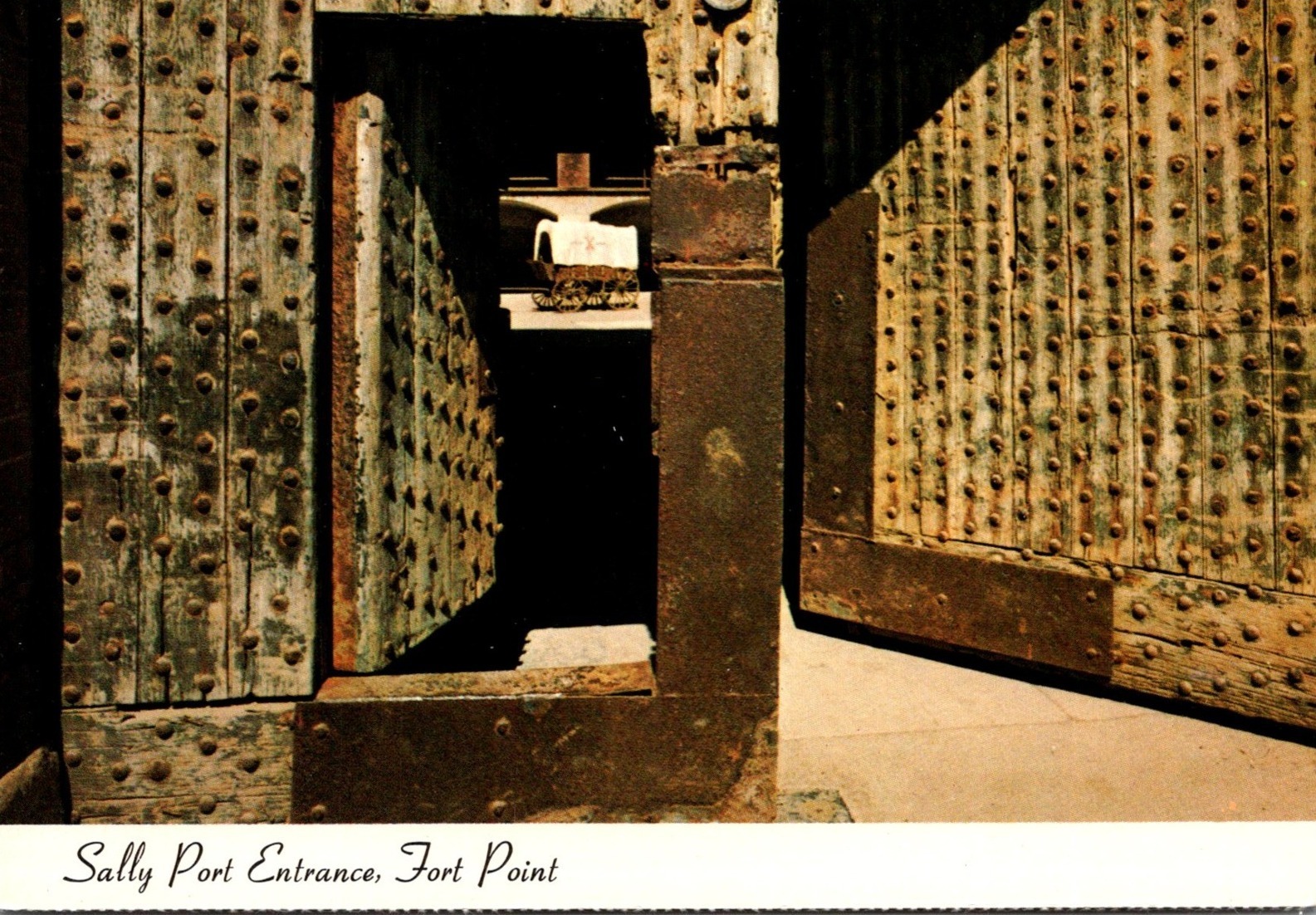 California San Francisco Fort Point National Historic Site Sally Port ...