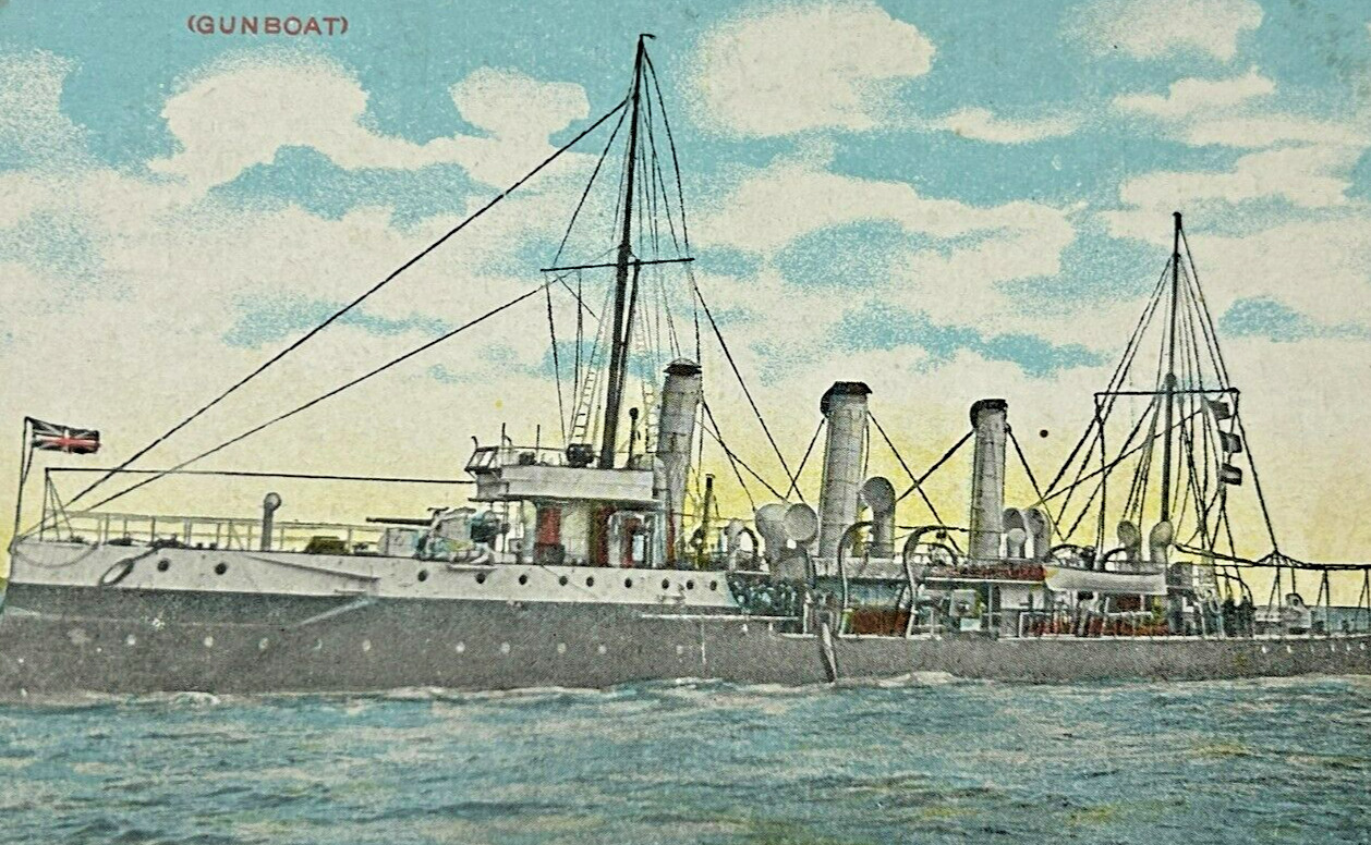 HMS Speedy Gunboat c.1907 Royal Navy WWI Postcard | Other / Unsorted ...