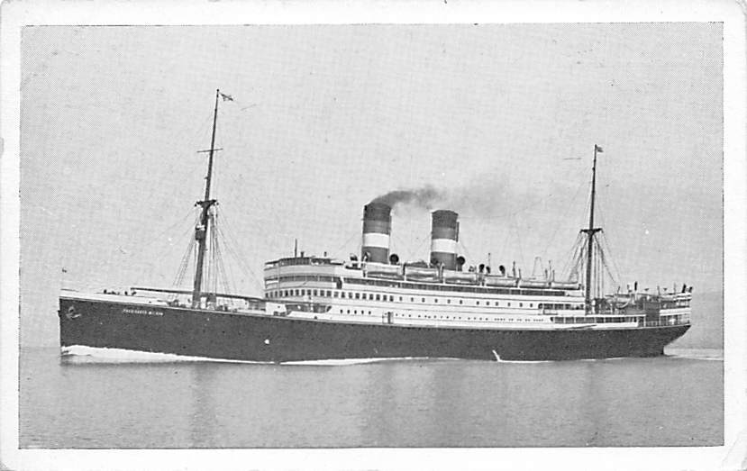 SS Presidente Wilson Cosulich Line Ship Unused | Topics - Other ...