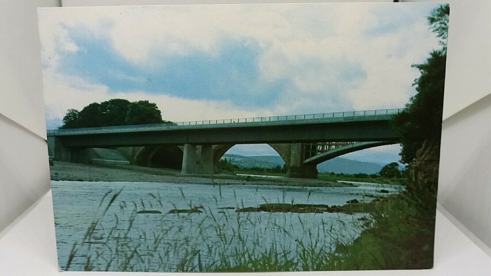 Vintage Postcard New Bridge over the River Spey at Fochabers Unused ...