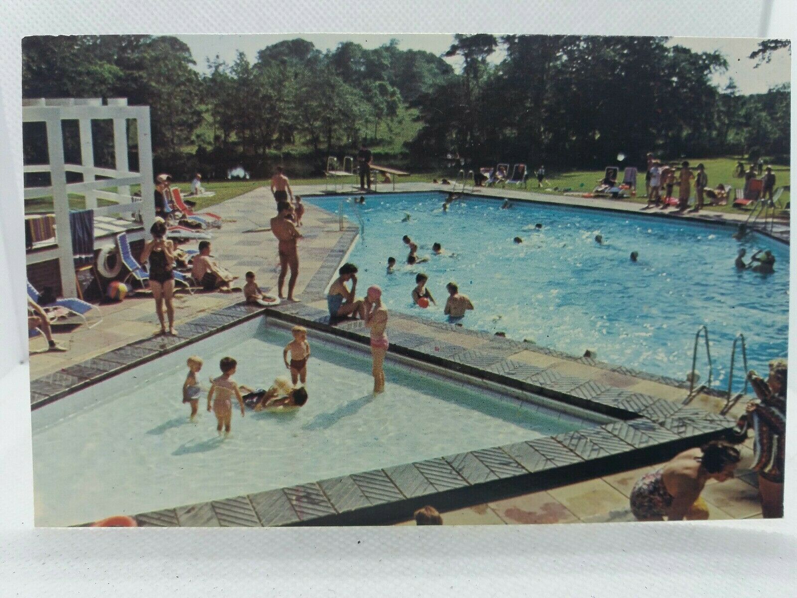 Vintage Postcard Gunton Hall Holiday Park Camp Lowestoft Terrace ...