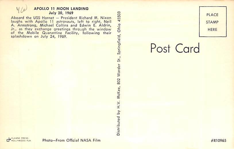 Apollo 11 Moon Landing View Images | Topics - Astronomy, Postcard ...
