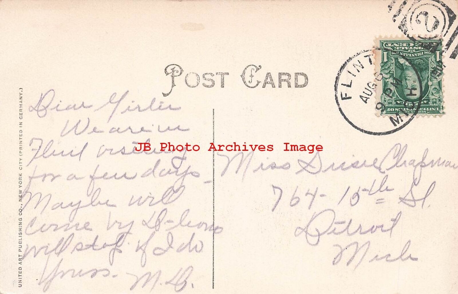 MI, Flint, Michigan, Grand Trunk Railroad Depot, Exterior View, United ...