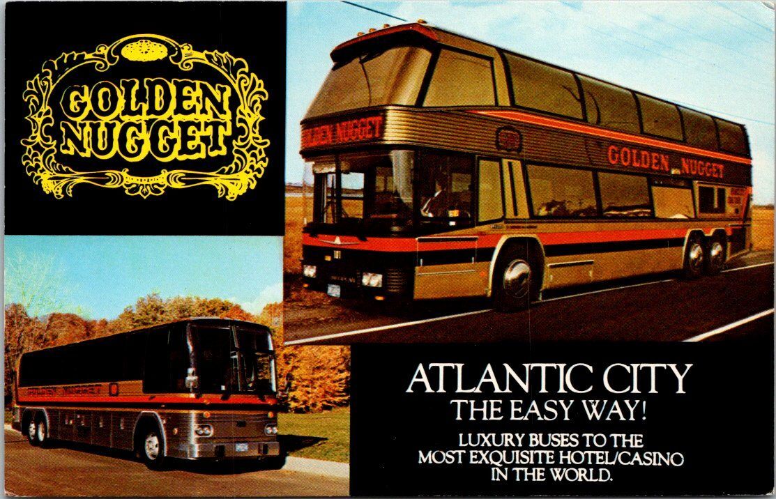 New Jersey Ventnor Golden Nugget The Golden Coach Bus | United States ...