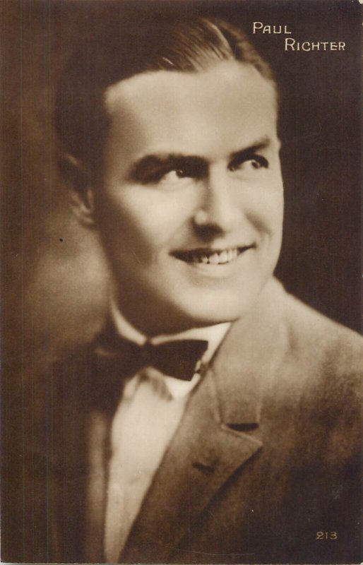 Stars of stage and screens postcard actor Paul Richter | Other / Unsorted, Postcard / HipPostcard