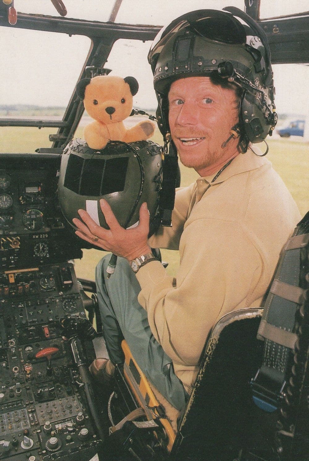 Sooty & Sweep TV Show Harry Corbett Plane Cockpit Postcard | Topics ...