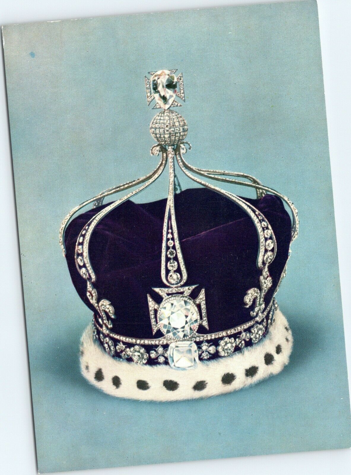 POSTCARD - UK Coronation Regalia - State Crown of Queen Mary | Europe ...