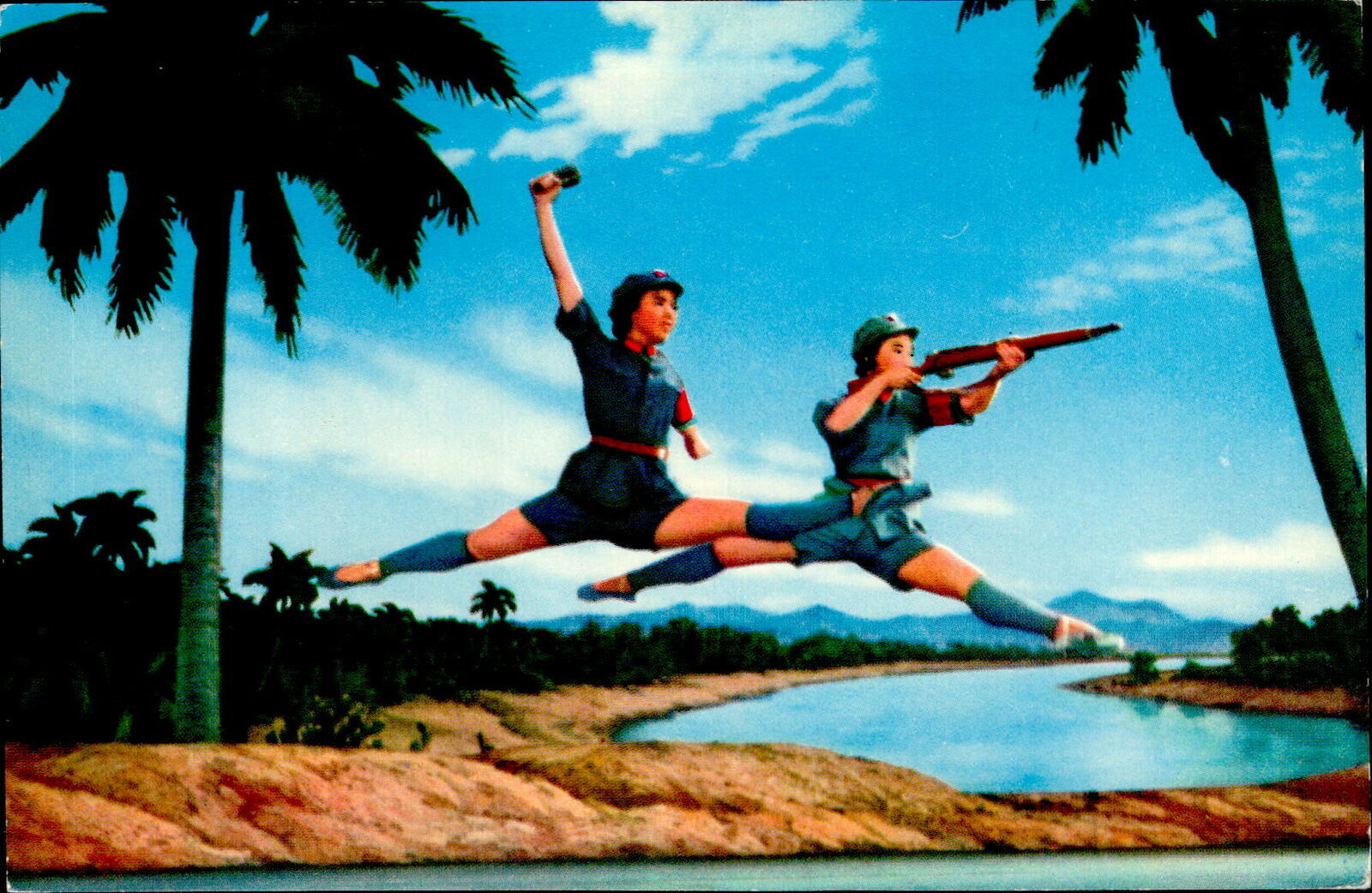 IMN03027 hong tchang tsing female detachment red revolutionary ballet ...