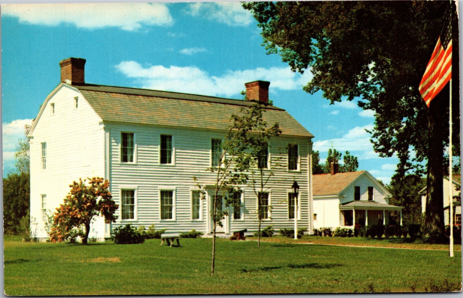 Postcard NY Fort Edward Old Fort House Museum | United States - New ...