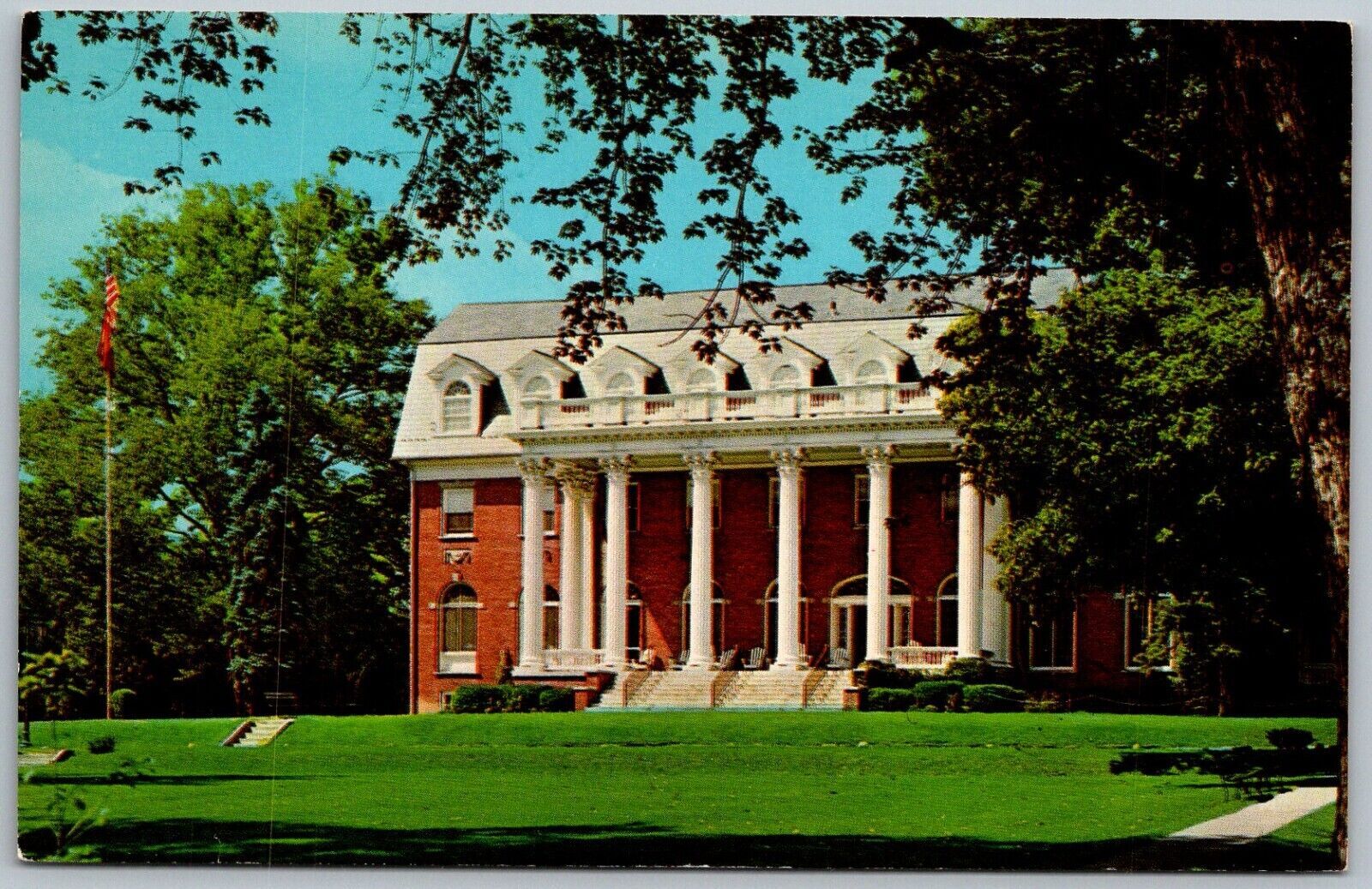Selinsgrove Pennsylvania 1960s Postcard View Seibert Hall Susquehanna ...