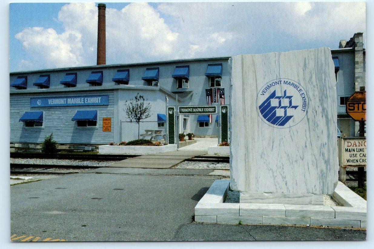 PROCTOR, Vermont VT ~ Entrance WORLD'S LARGEST MARBLE EXHIBIT 4"x6 ...