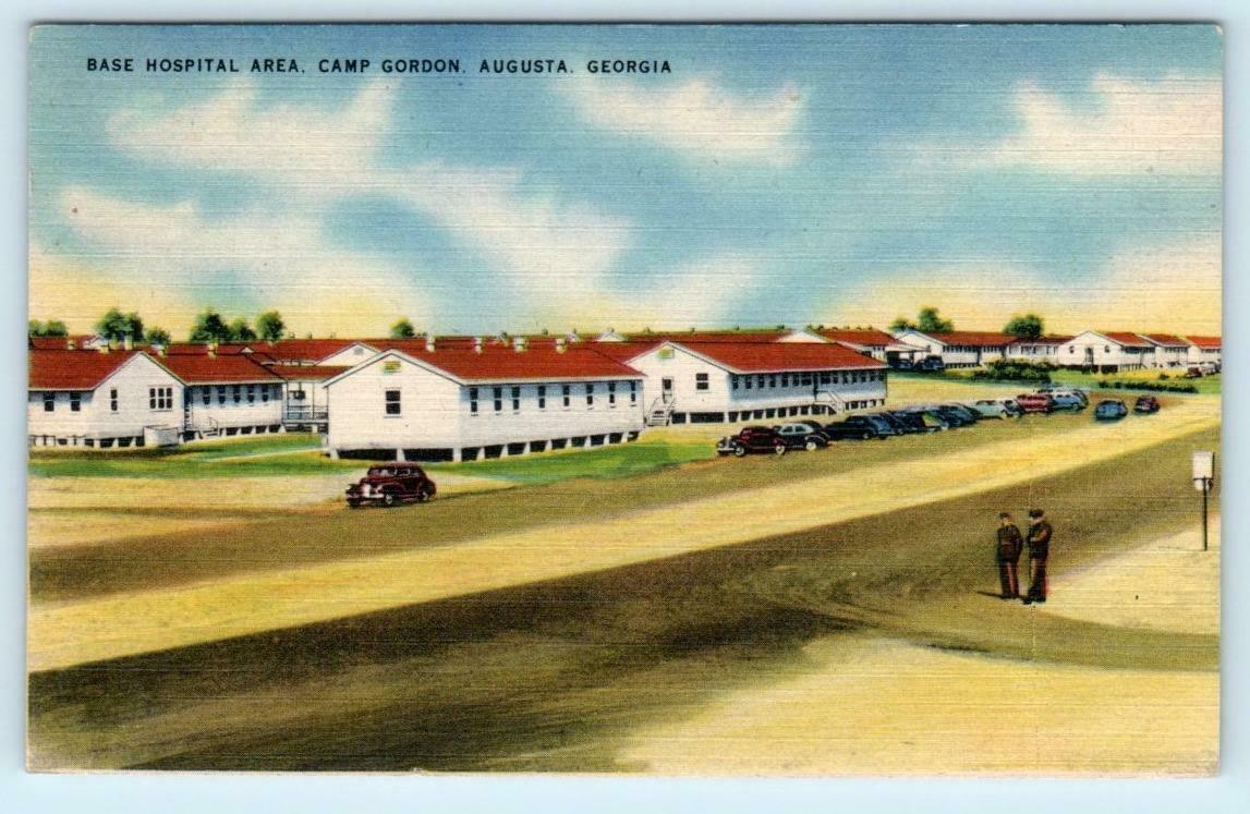 AUGUSTA, Georgia GA ~ CAMP GORDON ~ BASE HOSPITAL Area WWII Era c1940s ...