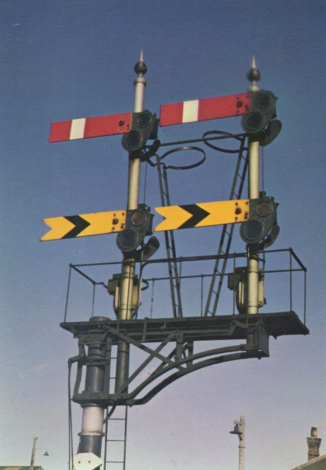 GWR Signal Box at Westbury Trowbridge Line Paddington Postcard | Topics ...