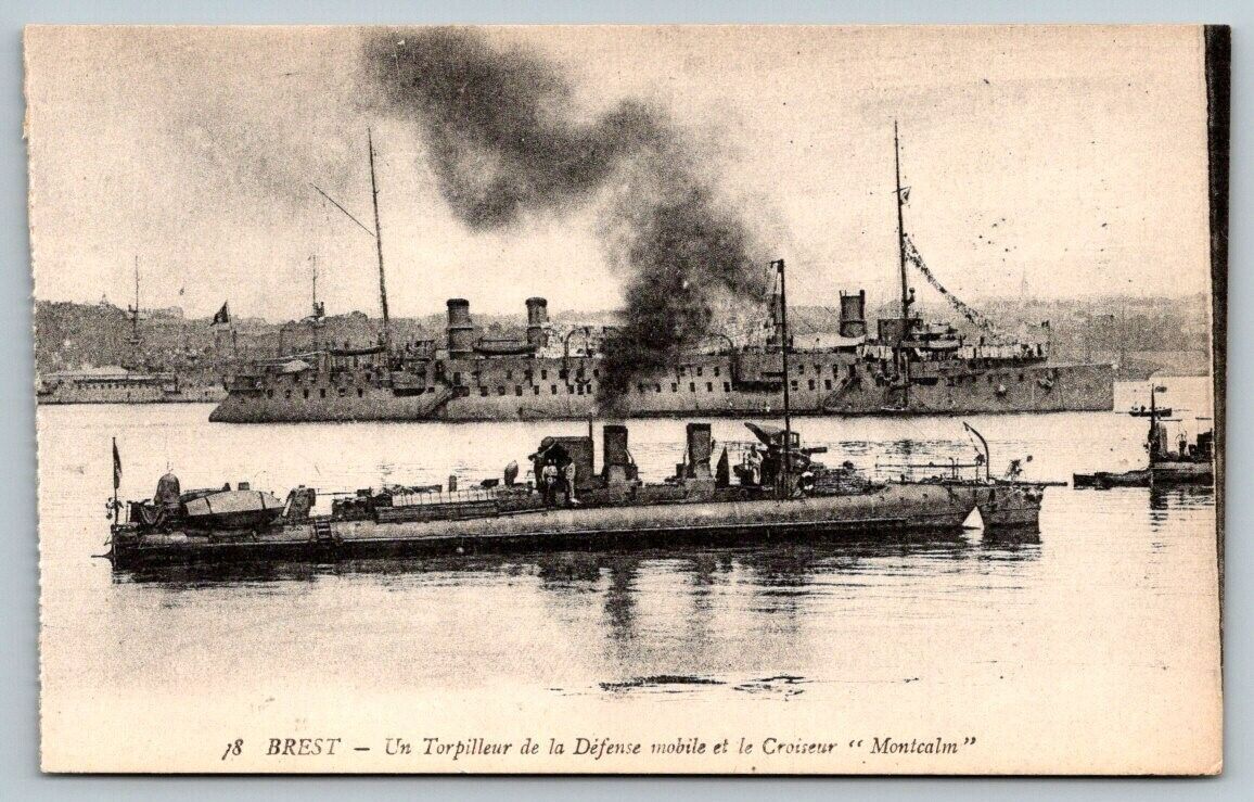 WW1 French Defense Torpedo Boat Postcard | Europe - France - Other ...