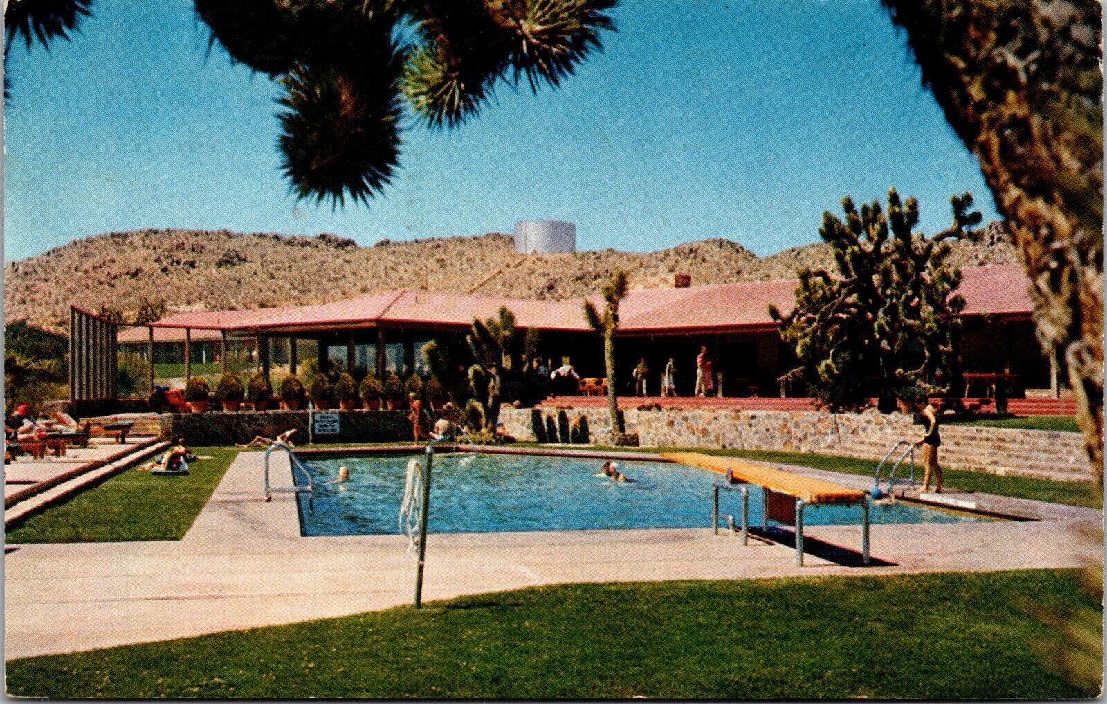 Vtg Victorville California CA Apple Valley Inn Swimming Pool 1960s View ...