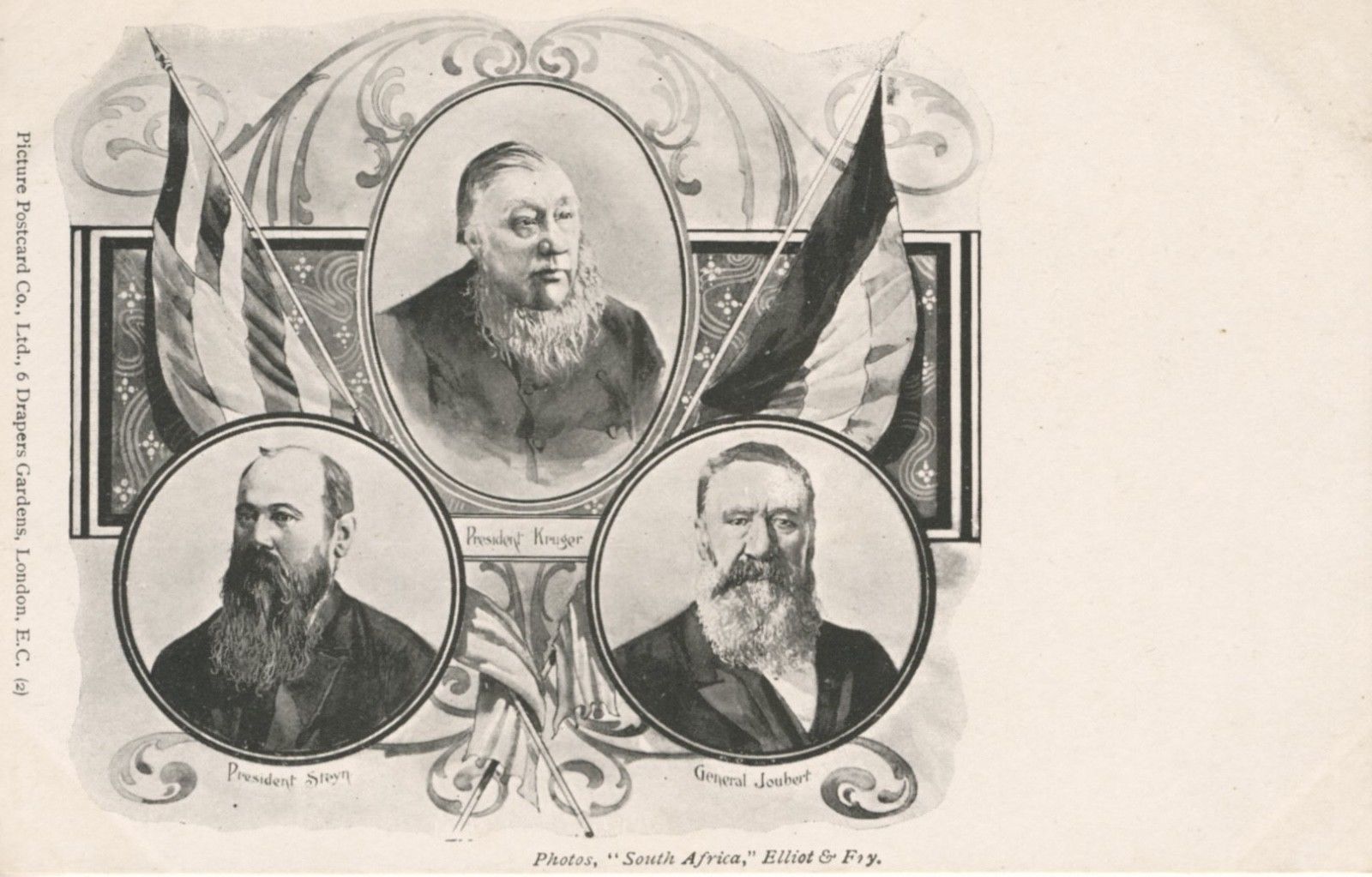 President Kruger Martinus Steyn Piet Joubert South Africa Boer War ...