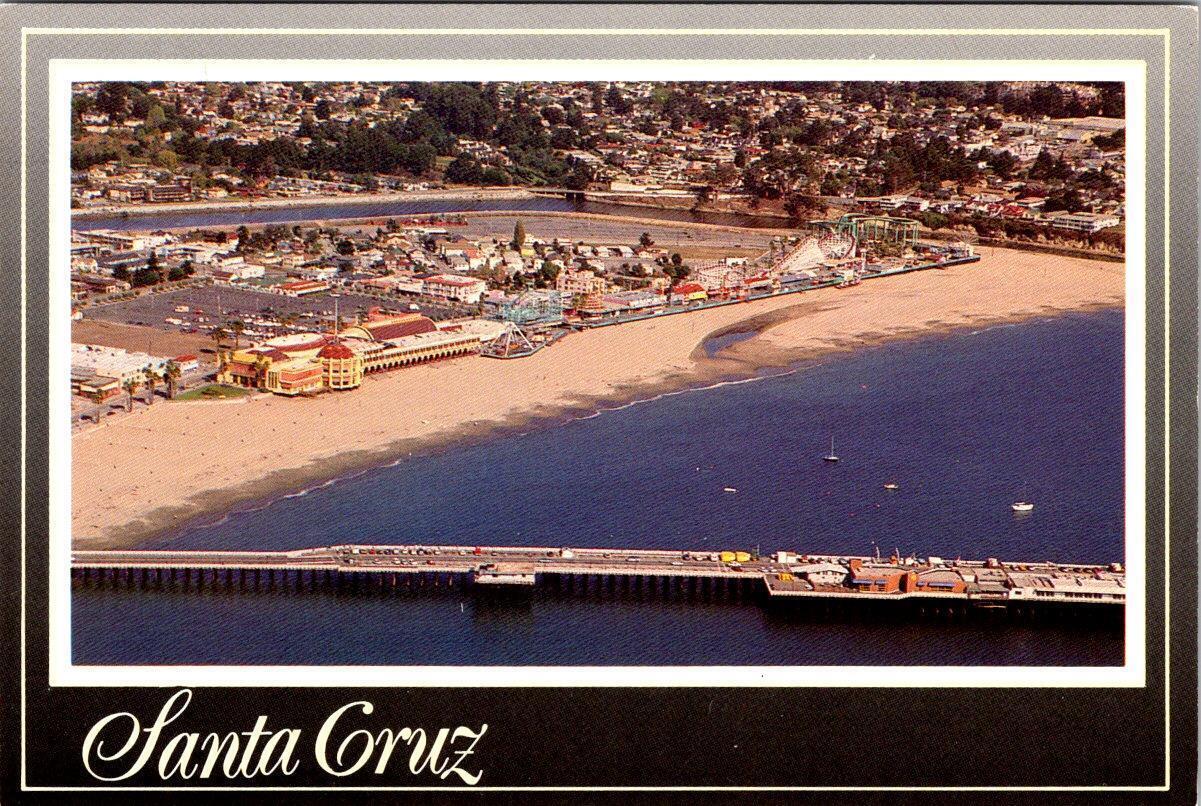 2~4X6 Postcards Santa Cruz, CA California BEACH BOARDWALK Amusement ...
