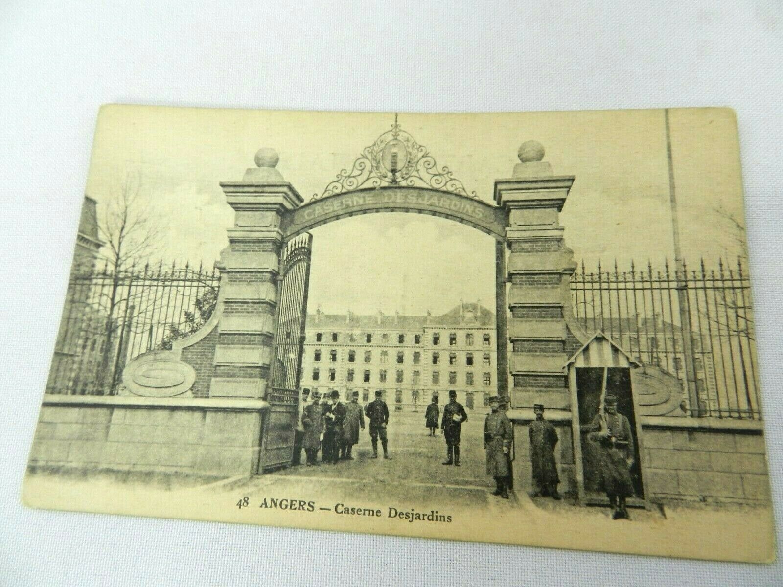 Vintage Postcard Angers Caserne Desjardins France Unposted | Europe ...