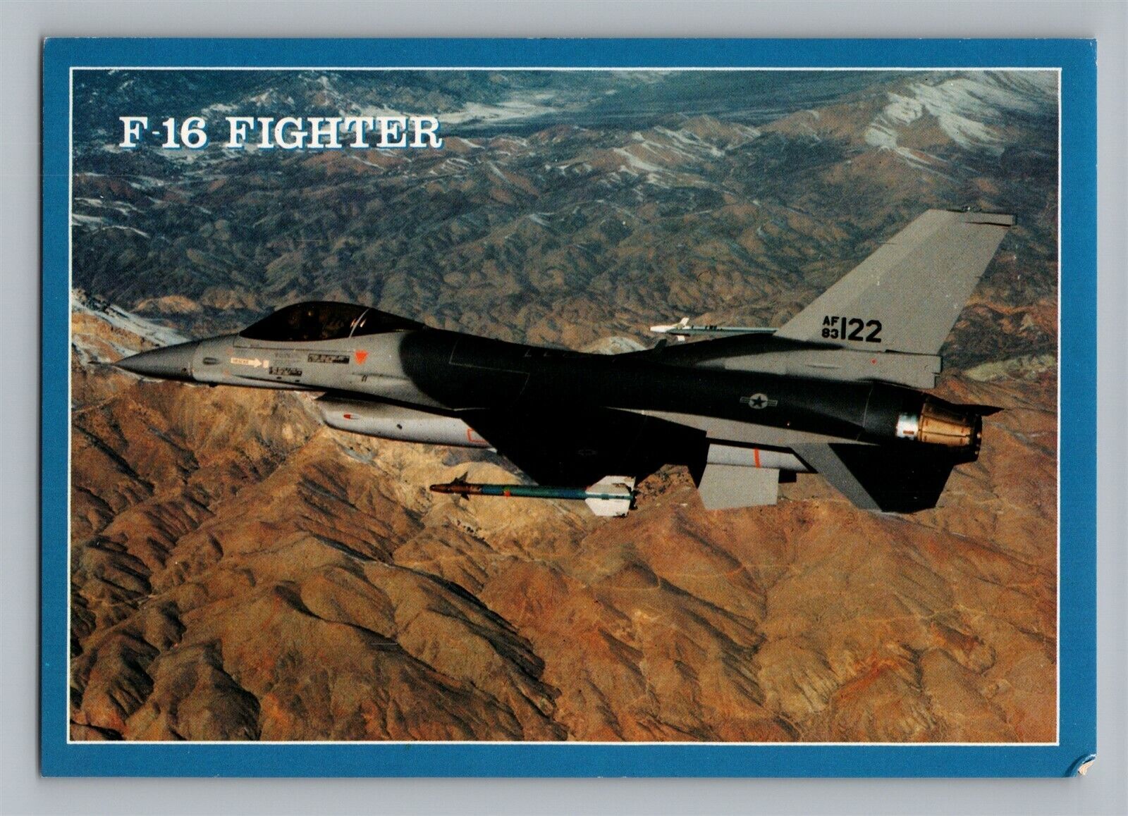 Aviation Airplane Postcard F-16 Fighter BB29 | Other / Unsorted ...