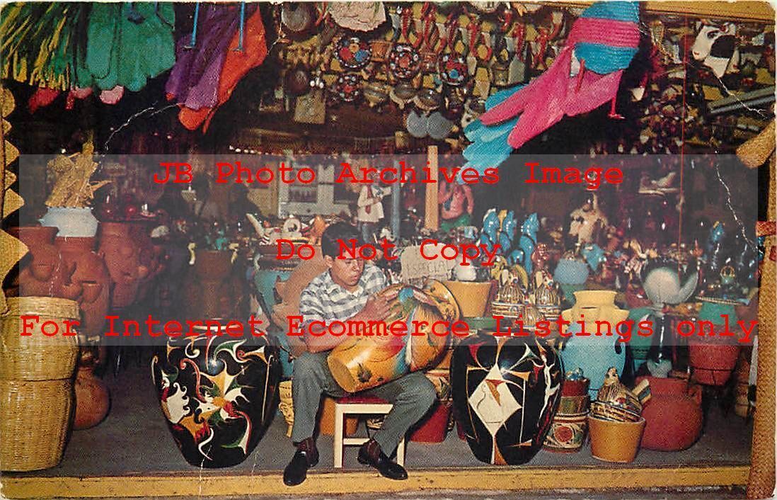 Native Ethnic Culture Costume, Mexico, Tijuana, Pottery Painter | Latin ...