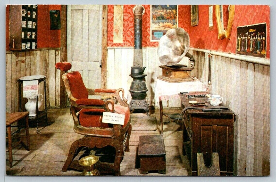 Pike's Peak Ghost Town Barber Shop - Colorado Springs - Postcard ...