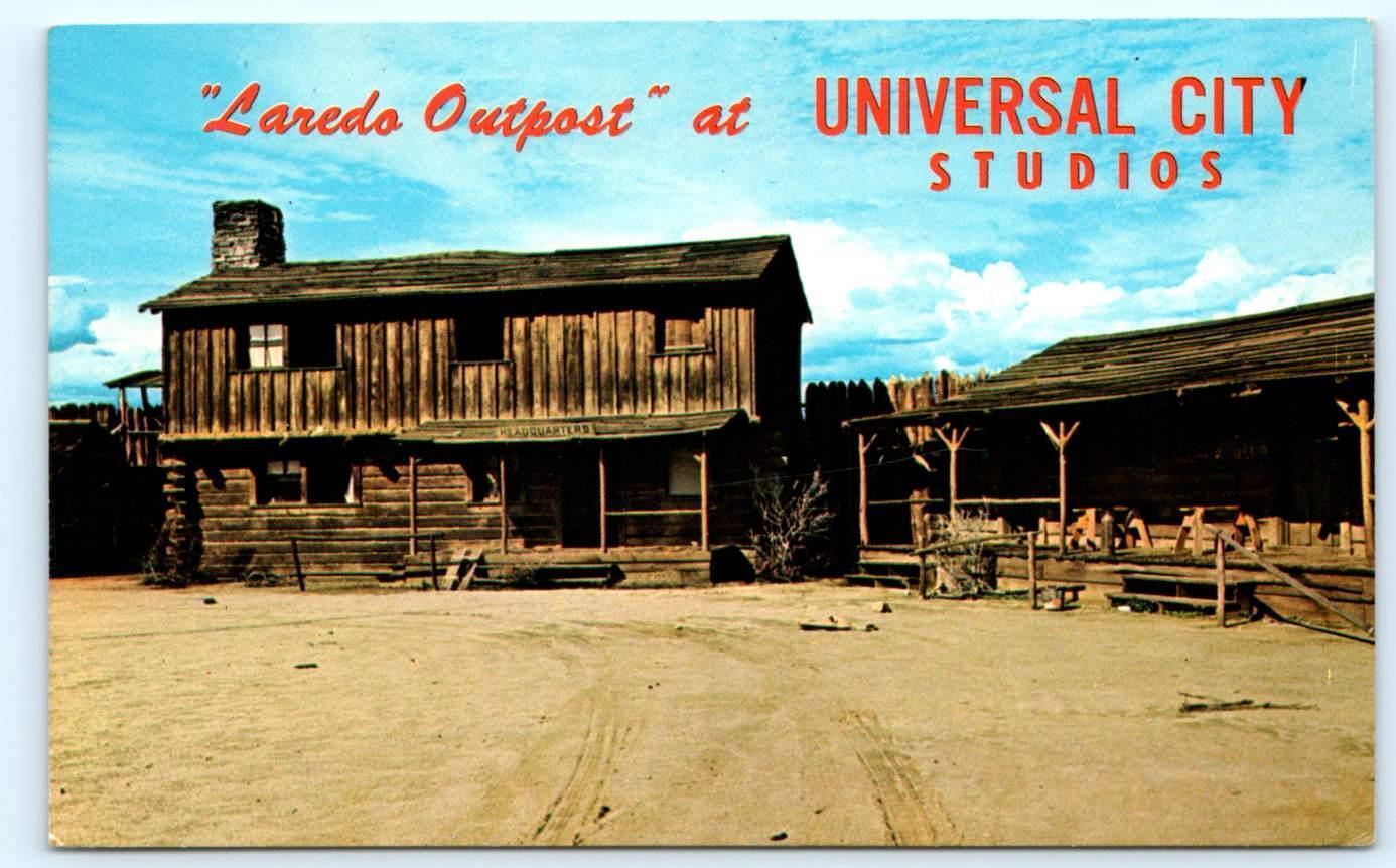 UNIVERSAL CITY STUDOS, CA California ~ LAREDO OUTPOST Movie Set c1950s ...