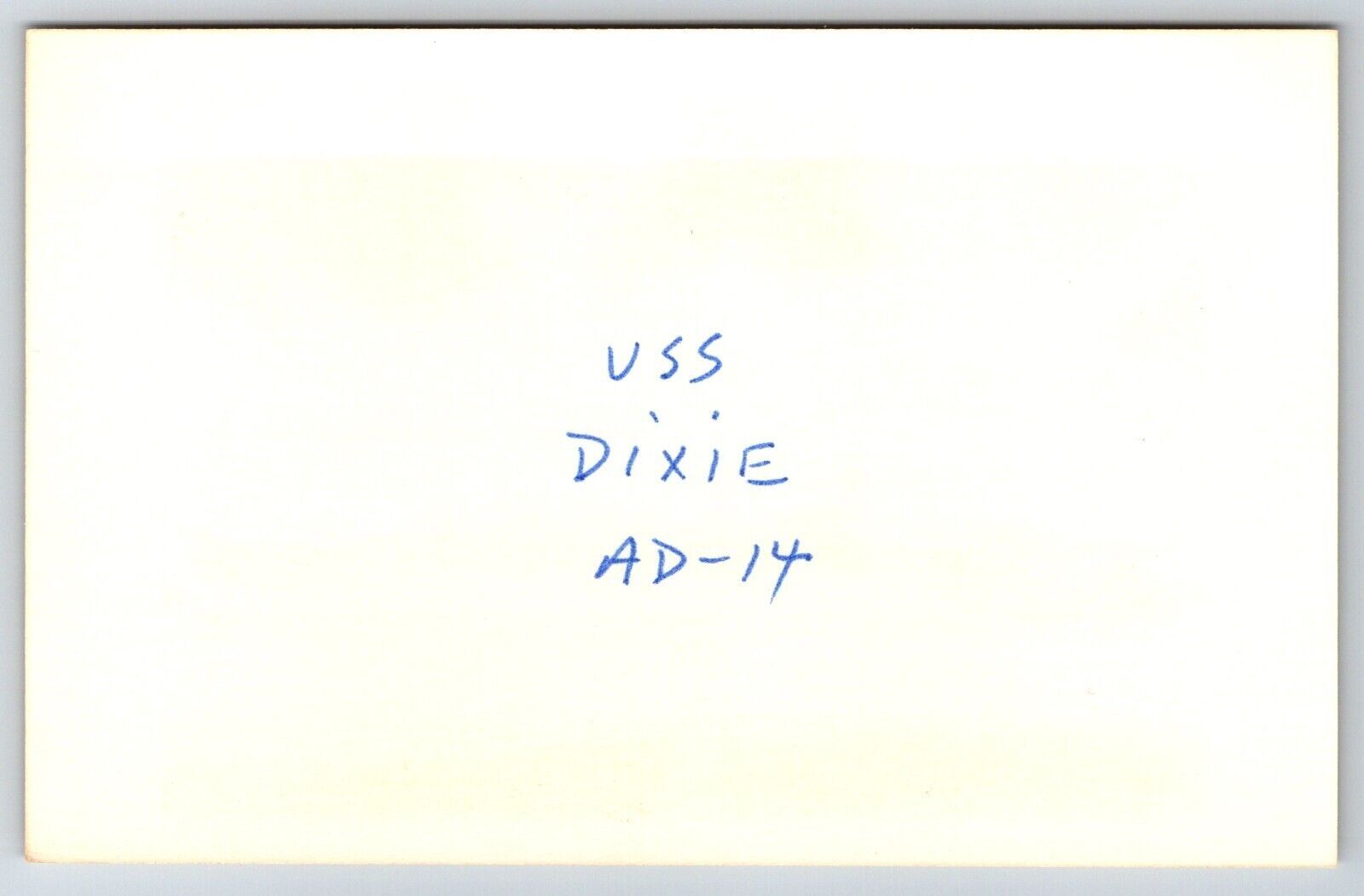 USS Dixie AD 14 Navy Destroyer Tender WWII Korean War Postcard | Other ...