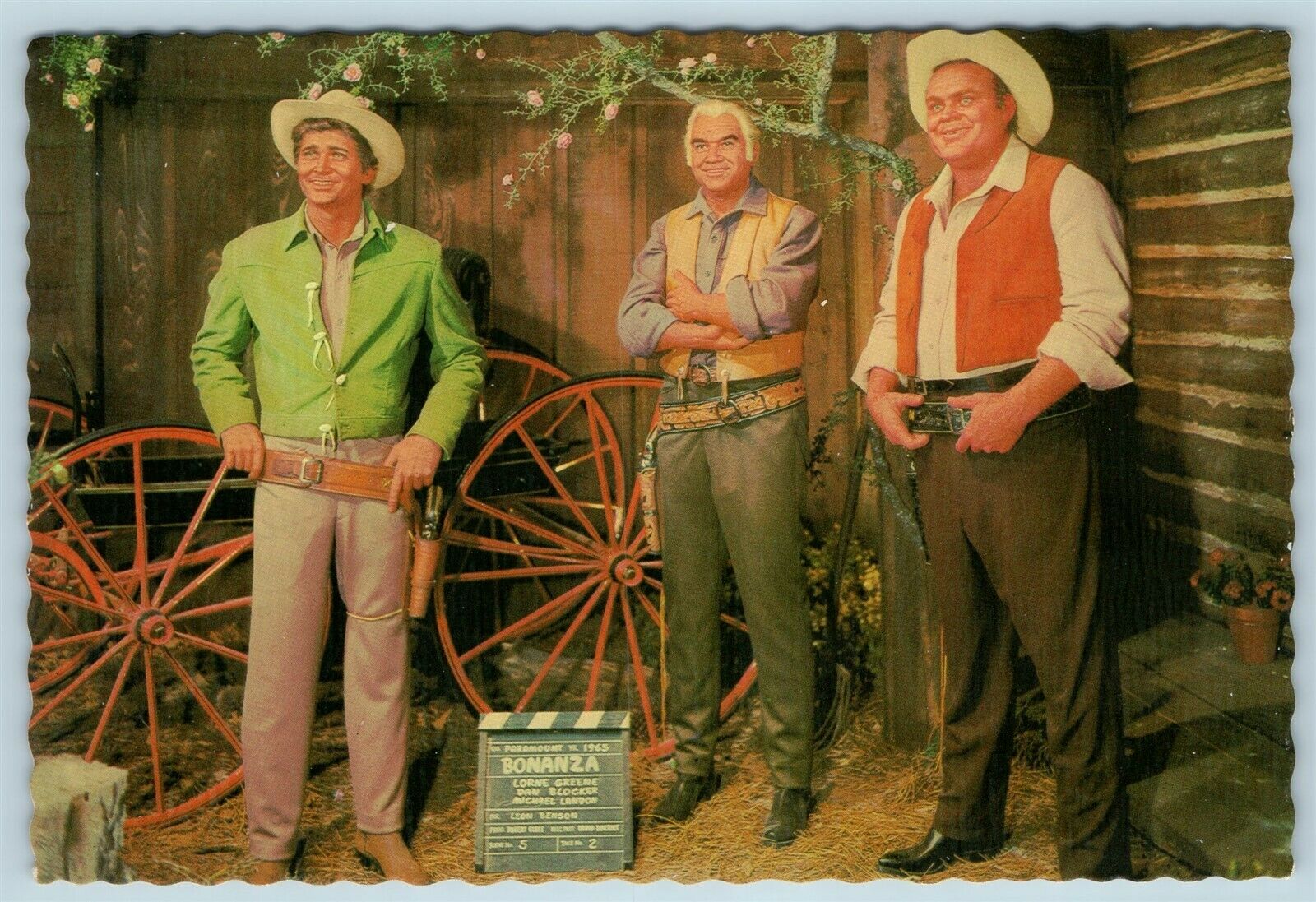 Postcard CA Buena Park Movieland Wax Museum Landon Green Blocker ...