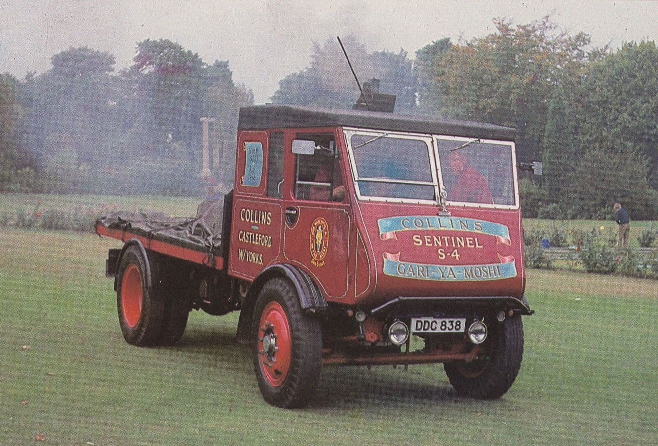 1937 Sentinel Steam Lorry S4-2 Transport Postcard | Topics ...