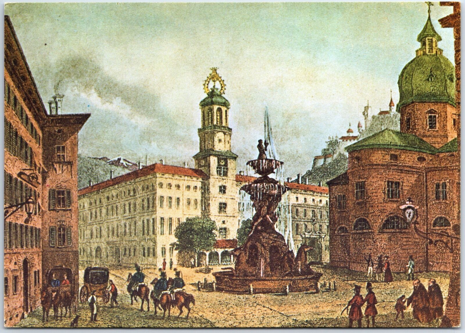 Continental Size Postcard Sights Scenes & Culture of Austria 1960s to ...