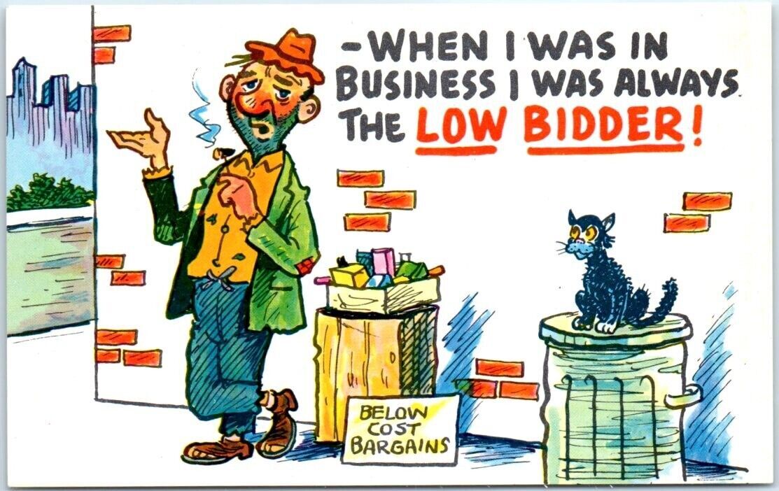 When I Was In Business I Was Always The Low Bidder! with Comic Art ...