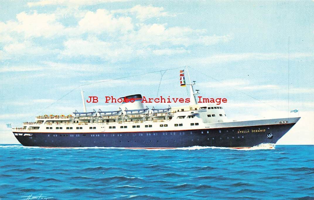 Sun Line Steamship, Steamer Stella Oceanis | Other / Unsorted, Postcard ...