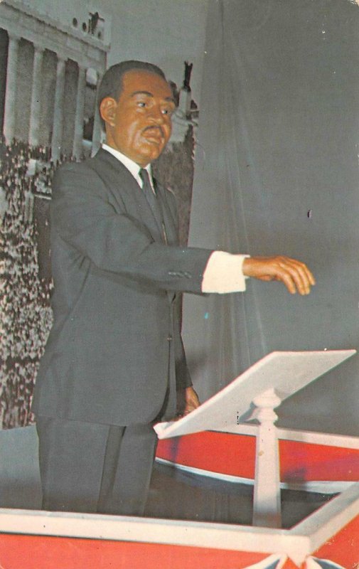 DR. Martin Luther King JR American WAX Museum Black Americana Postcard ...