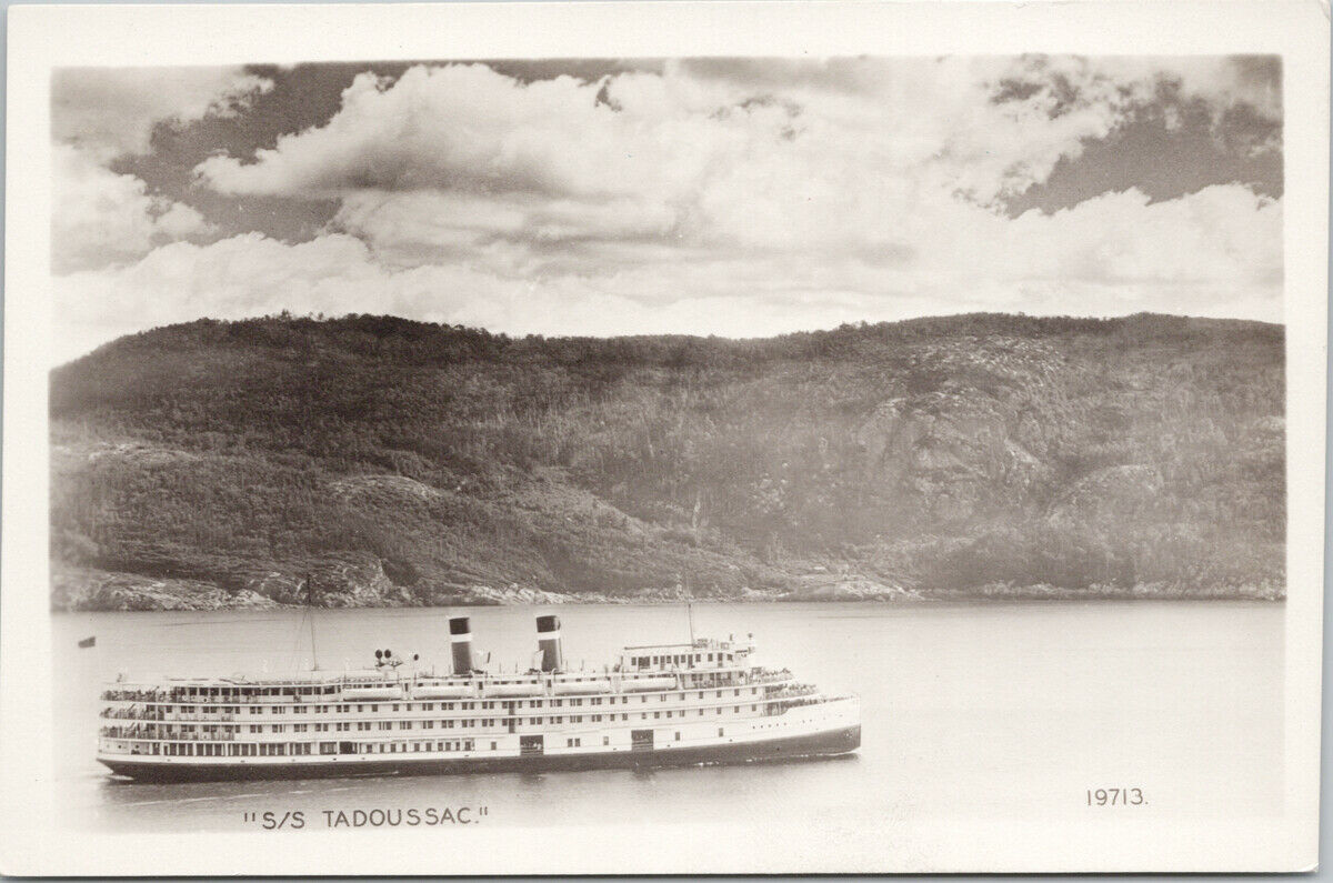 SS 'Tadoussac' Ship Canada Steamship Lines Unused Hayward Studios ...
