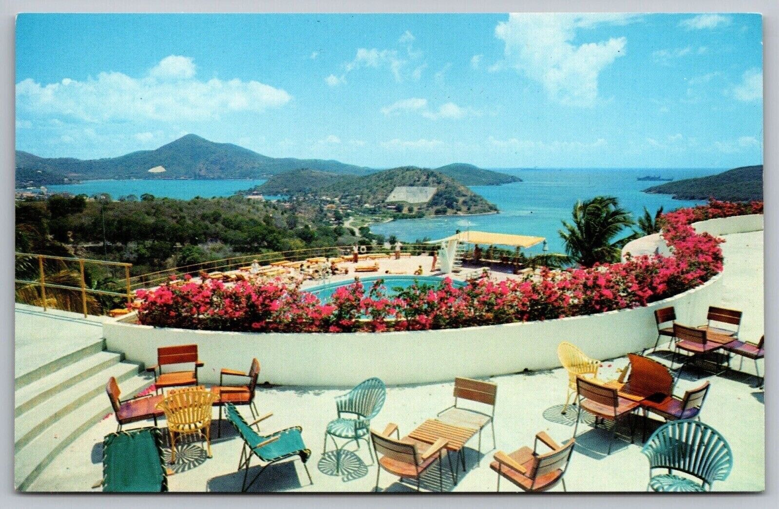 St Thomas Virgin Islands USA Virgin Isle Hilton Hotel Chrome UNP ...