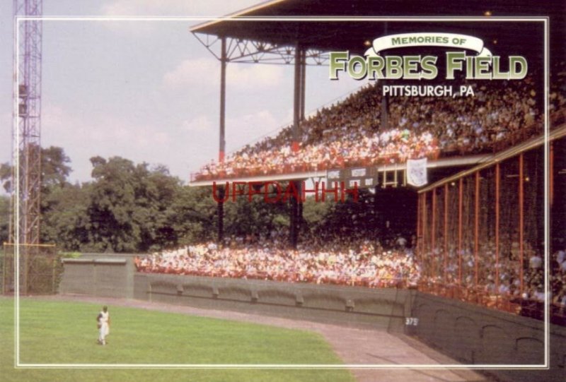 Continental-Size Memories of Forbes Field, 1970 Roberto Clemente in ...