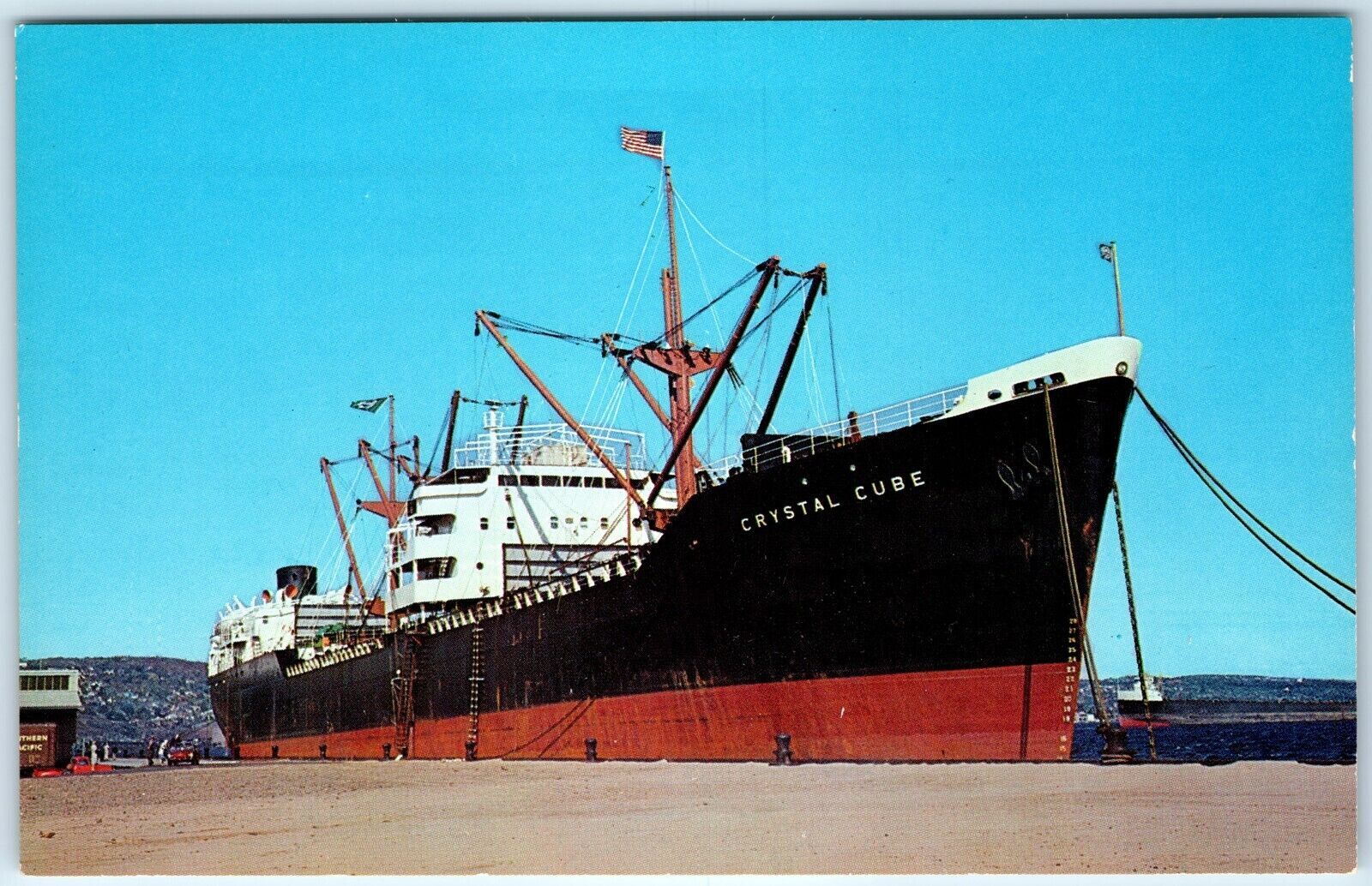 c1960s Pub. Duluth, MN Crystal Cube Freight Ship Grain Port Terminal ...