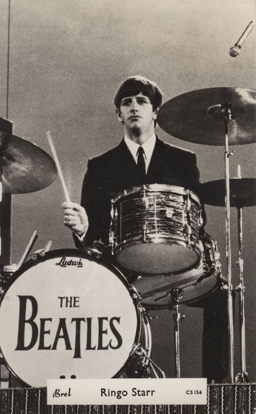 Ringo Starr The Beatles Brel Live In Concert CS156 Rare Postcard ...