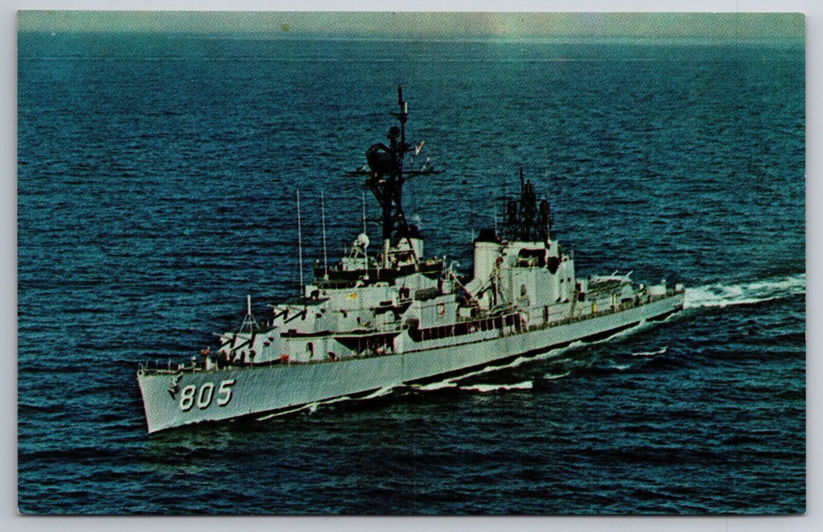 U.S.S. Chevalier DD 805 Navy Gearing Class Destroyer Photo Postcard ...