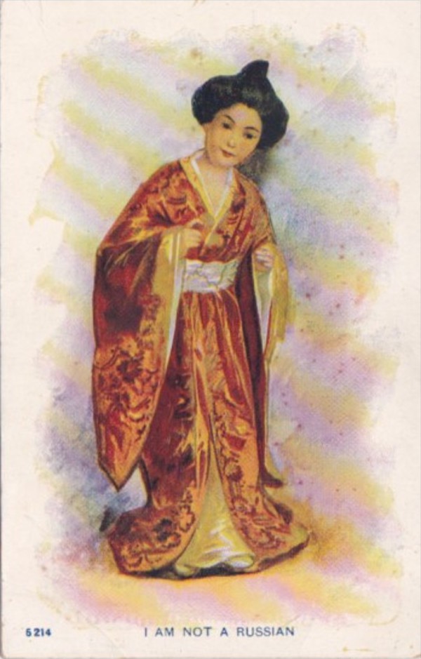 Geisha Girl In Traditional Costume 1906 | Topics - Folklore & Legends ...